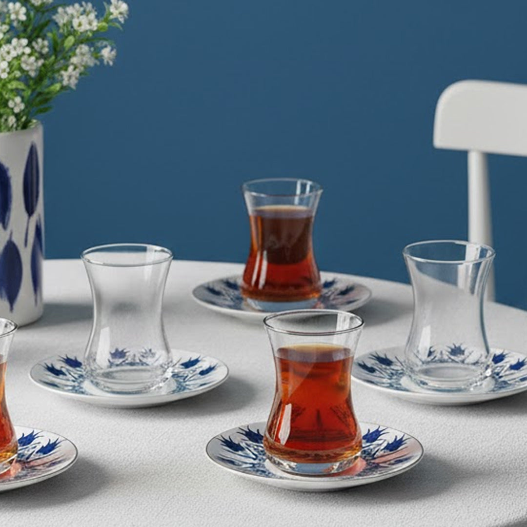 Karaca Iznik Bone China Teeset, 12-teilig – Evim.ch
